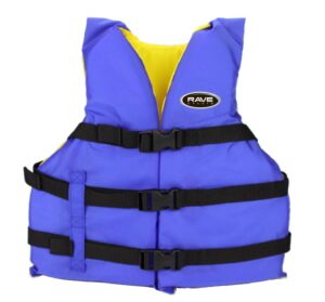 rave sports universal nylon pfd adult