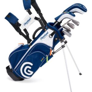 Cleveland Golf Junior Golf Set, Large Ages 10-12, 7 Clubs and Bag