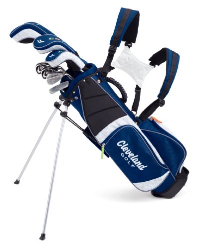 Cleveland Golf Junior Golf Set, Large Ages 10-12, 7 Clubs and Bag