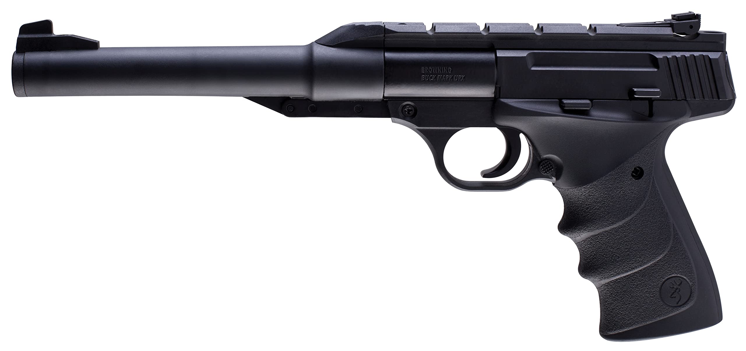 Umarex Browning Buck Mark URX Single Shot Break Barrel .177 Caliber Pellet Gun Air Pistol, Black