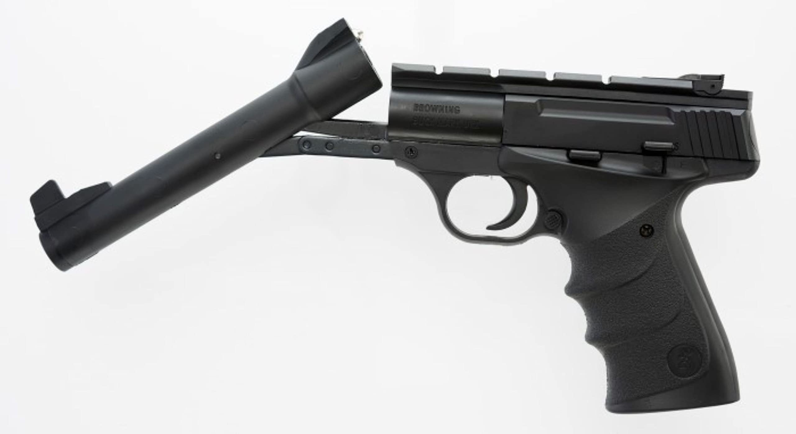 Umarex Browning Buck Mark URX Single Shot Break Barrel .177 Caliber Pellet Gun Air Pistol, Black