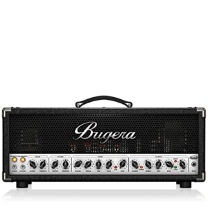 bugera 6262 infinium ultimate rock tone 120-watt 2-channel tube amplifier head with reverb and infinium tube life multiplier