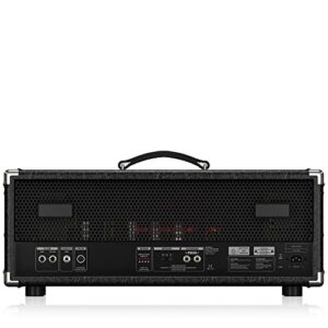 Bugera 6262 INFINIUM Ultimate Rock Tone 120-Watt 2-Channel Tube Amplifier Head with Reverb and INFINIUM Tube Life Multiplier