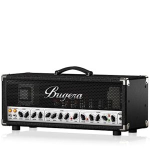 Bugera 6262 INFINIUM Ultimate Rock Tone 120-Watt 2-Channel Tube Amplifier Head with Reverb and INFINIUM Tube Life Multiplier