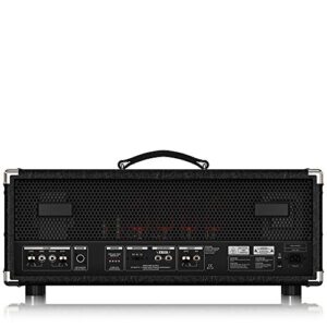 BUGERA 333XL Hardcore 120-W 3-Channel Amplifier Head with Reverb and Infinium Valve Life Multiplier Multi Colored, (333XLINFINIUM)