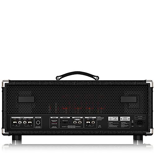 BUGERA 333XL Hardcore 120-W 3-Channel Amplifier Head with Reverb and Infinium Valve Life Multiplier Multi Colored, (333XLINFINIUM)