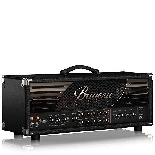 BUGERA 333XL Hardcore 120-W 3-Channel Amplifier Head with Reverb and Infinium Valve Life Multiplier Multi Colored, (333XLINFINIUM)