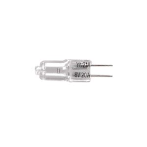 amscope bh-6v20w 6v 20w halogen bulb for microscopes