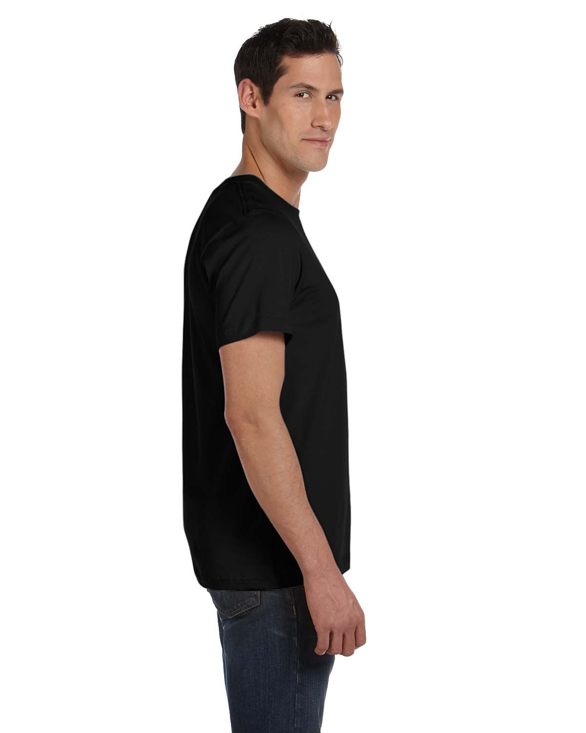 Canvas 3001U Unisex Short-Sleeve Jersey T-Shirt - Black - XX-Large