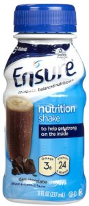 ensure complete balanced nutrition rich dark chocolate shake (pack of 24)