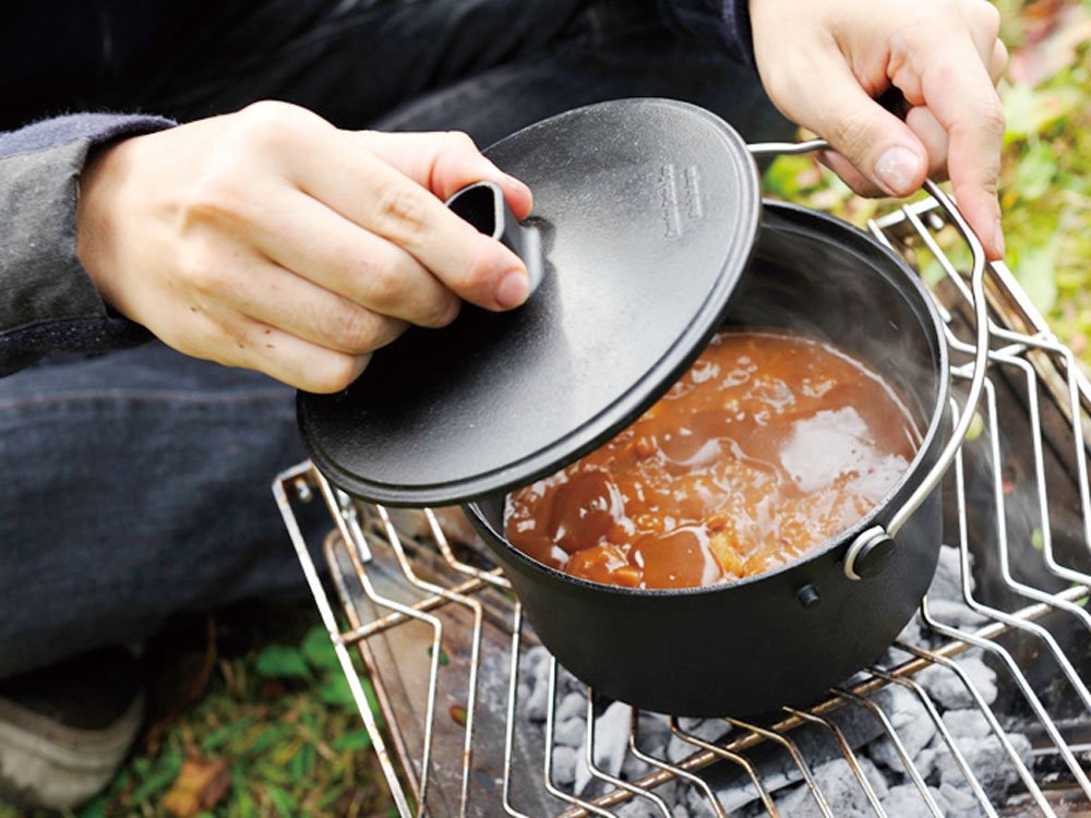 Snow Peak Cast Iron Duo Cooker