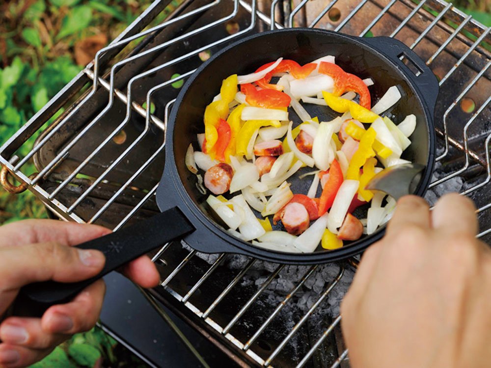 Snow Peak Cast Iron Duo Cooker