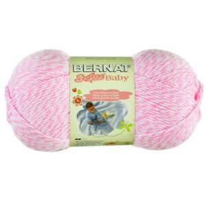 bernat yarn, baby pink marl