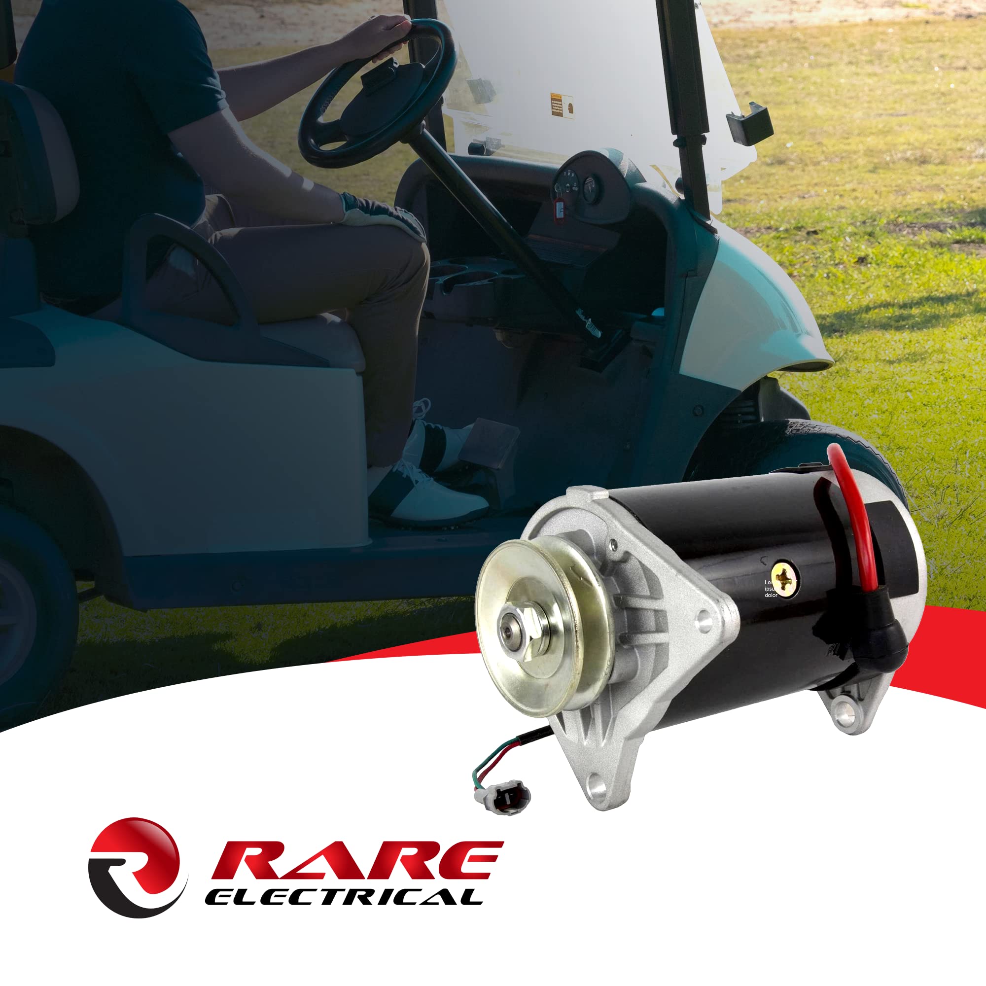 RAREELECTRICAL New Rareelectrical Starter Generator Compatible With Yamaha Golf Cart G16-G22 By Part Numbers Gsb107-06 Jn6-H1100-00-00 Jn6h11000000 Jn6h11000100 Jn6h11000200 Gsb107-06E Gsb10706