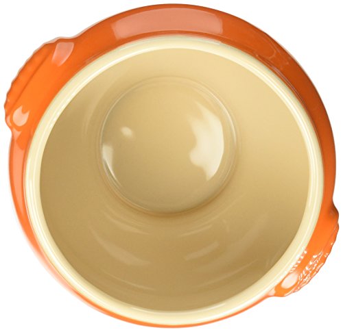 Le Creuset Heritage Stoneware Soup Bowl, 20-Ounce, Flame