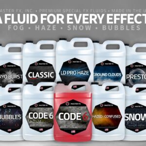 Code 6 Fog ® - Extremely Long Lasting Fog Fluid - 1 Gallon