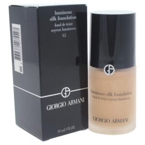 giorgio armani luminous silk foundation, no. 4.5 sand, 1 ounce