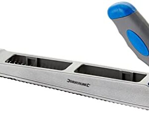 Silverline 103696 Surface Forming Plane Metal Body 250 mm Blade, Grey