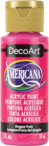 decoart da300-3 americana acrylic paint, 2-ounce, dragon fruit