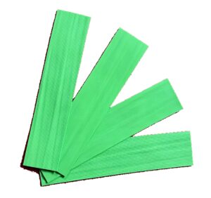 archery whisker rubber bowstring silencers 4 pc. pack (lime)