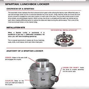 USA Standard Gear Spartan Locker for ford 8.8 Differential 31 Spline (SL F8.8-31)