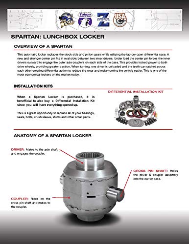 USA Standard Gear Spartan Locker for ford 8.8 Differential 31 Spline (SL F8.8-31)