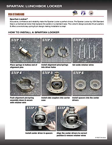 USA Standard Gear Spartan Locker for ford 8.8 Differential 31 Spline (SL F8.8-31)