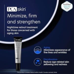 PCA SKIN Intensive Anti Aging Retinol Serum, 0.5% Pure Retinol Face Serum, Minimizes Fine Lines and Wrinkles, 1 fl oz Tube