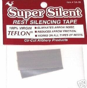 Super Silent Adhesive Teflon Bow Arrow Rest SILENCING & Speed Tape Archery