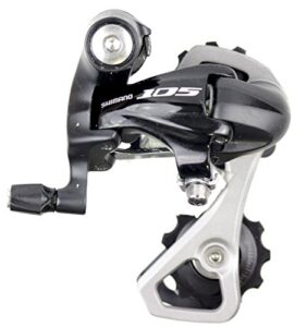 shimano 105 rd-5701-ss rear derailleur - 10 speed, short cage, black