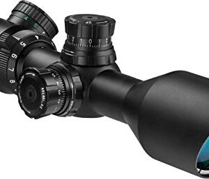 Barska AC11668 3-9x42 2nd Generation Compact Scope with Illuminated Mil-Dot Reticle , Black