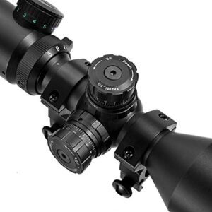 Barska AC11668 3-9x42 2nd Generation Compact Scope with Illuminated Mil-Dot Reticle , Black