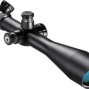 BARSKA unisex adult 6-24x50 Mil Dot Sniper Scope, Black, 6-24x50mm US