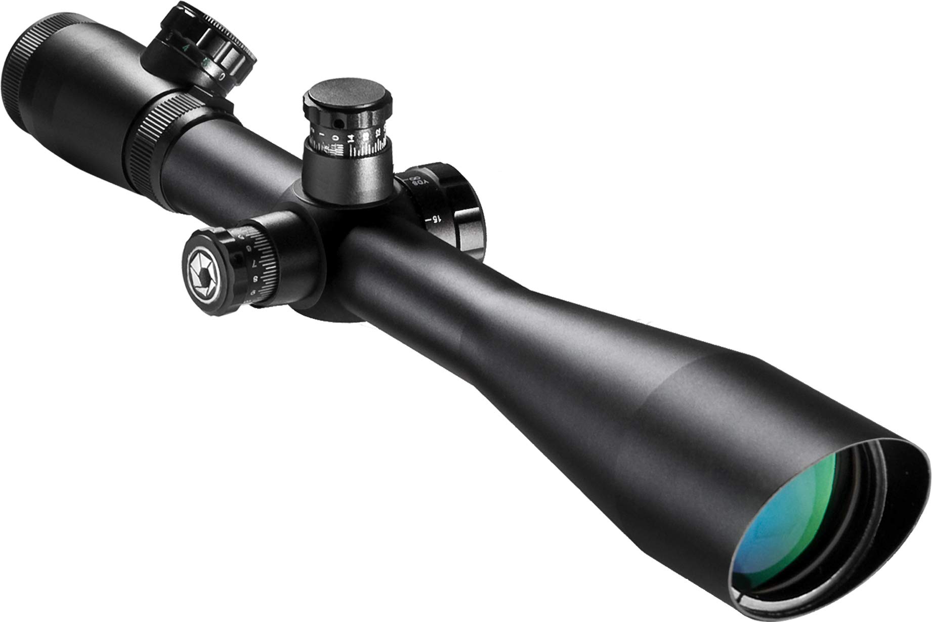 BARSKA unisex adult 6-24x50 Mil Dot Sniper Scope, Black, 6-24x50mm US