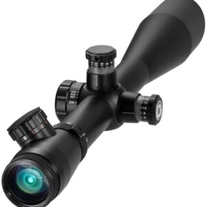 BARSKA unisex adult 6-24x50 Mil Dot Sniper Scope, Black, 6-24x50mm US