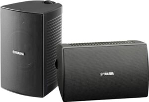 yamaha ns-aw294bl indoor/outdoor 2-way speakers (black,2)