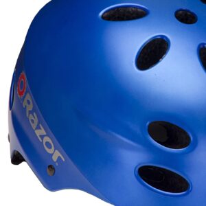 Razor V-17 Child Multi-Sport Helmet, Satin Blue