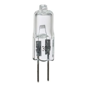 amscope bh-6v30w 6v 30w halogen microscope bulb