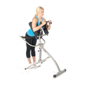 stamina products inline traction control system for spinal decompression, joint pain, and back relief without inversion