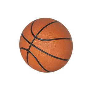 hathaway 7-inch mini basketball, orange