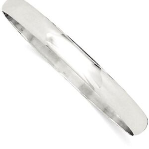 IceCarats 925 Sterling Silver 7mm Slip On Bangle Bracelet