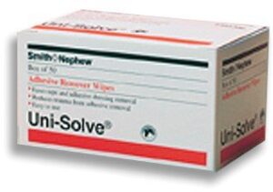 uni-solve adhesive remover wipes (box of 50)