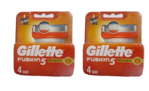 8 gillette fusion power razor blades new cartridge pack 100% authentic,genuine