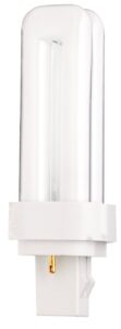 satco s8320 4100k 13-watt gx23-2 base t4 quad 2-pin tube for magnetic ballasts, cool white