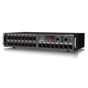 behringer s16 16-input / 8-output digital stage box (s16d2), black