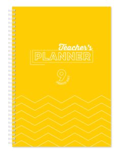 silvine a4 teacher's academic planner with durable hardback covers and 204 x9 period planner pages