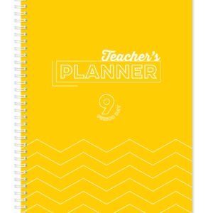 Silvine A4 Teacher's Academic Planner with Durable Hardback Covers and 204 x9 Period Planner Pages