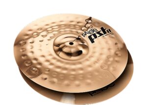 paiste pst 8 reflector rock hi-hat cymbals - 14-inch