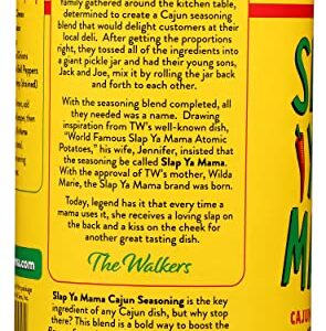 Walker & Sons Slap Ya Mama, Cajun Seasoning, 8 Oz Can