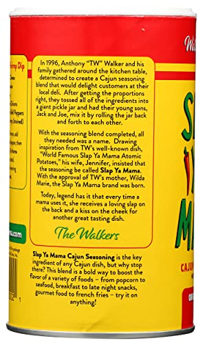 Walker & Sons Slap Ya Mama, Cajun Seasoning, 8 Oz Can